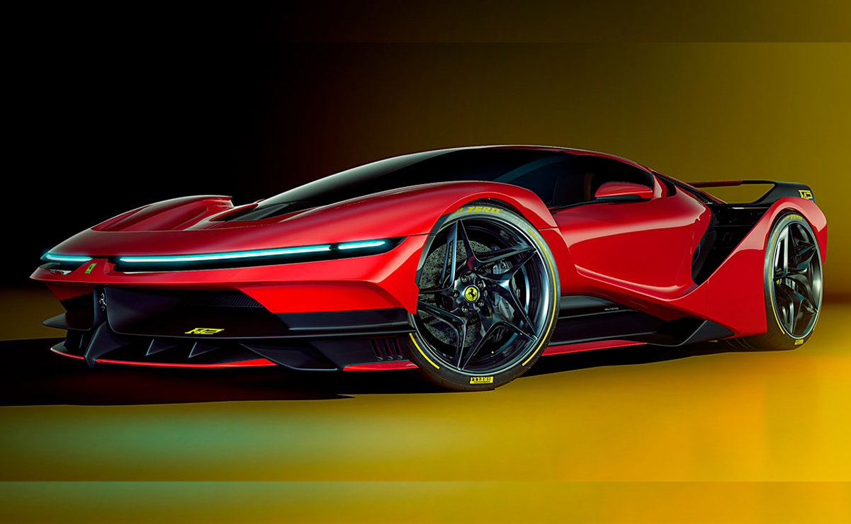 Ferrari F42 Concept, un nuevo diseño futurista al mítico Ferrari F40
