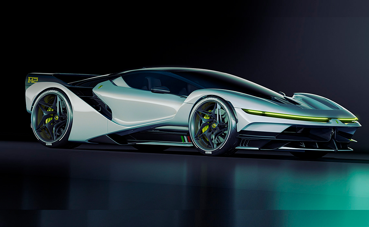 Ferrari F42 Concept, un nuevo diseño futurista al mítico Ferrari F40