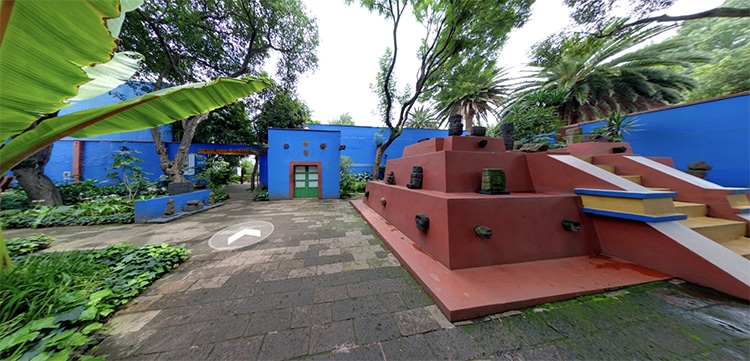 Te presentamos el tour virtual a la casa de Frida Kahlo y a su estudio ...