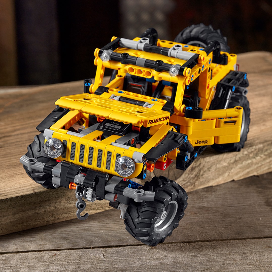 Jeep y LEGO presentan una edición de Jeep Wrangler Rubico