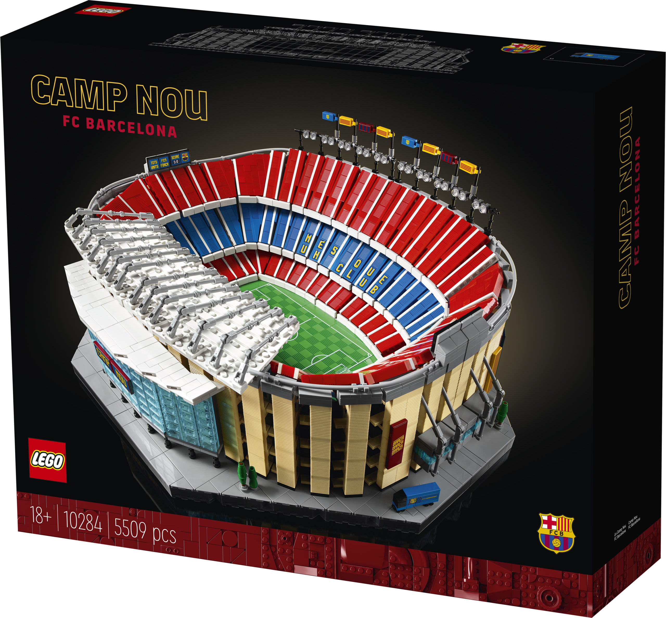 Aún sin Messi, vas a querer tener este nuevo set de LEGO del Camp Nou