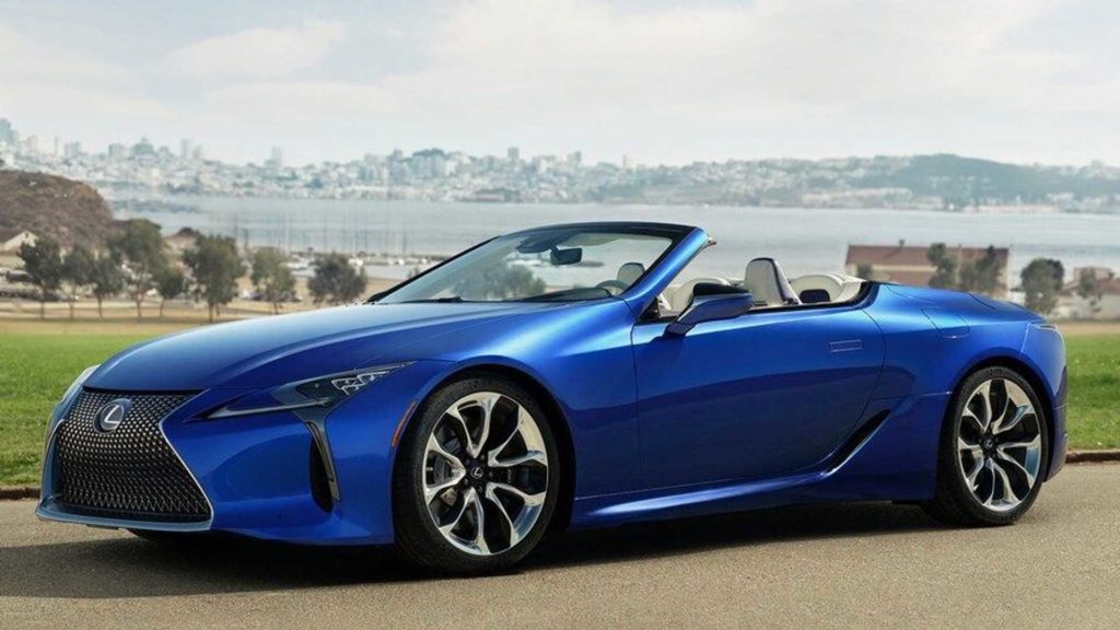 Fender lanza una guitarra inspirada en el LC 500 convertible de Lexus ...