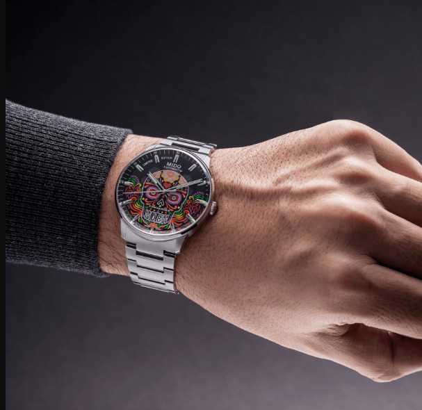 Relojes inspirados en la calavera típica de Día de Muertos