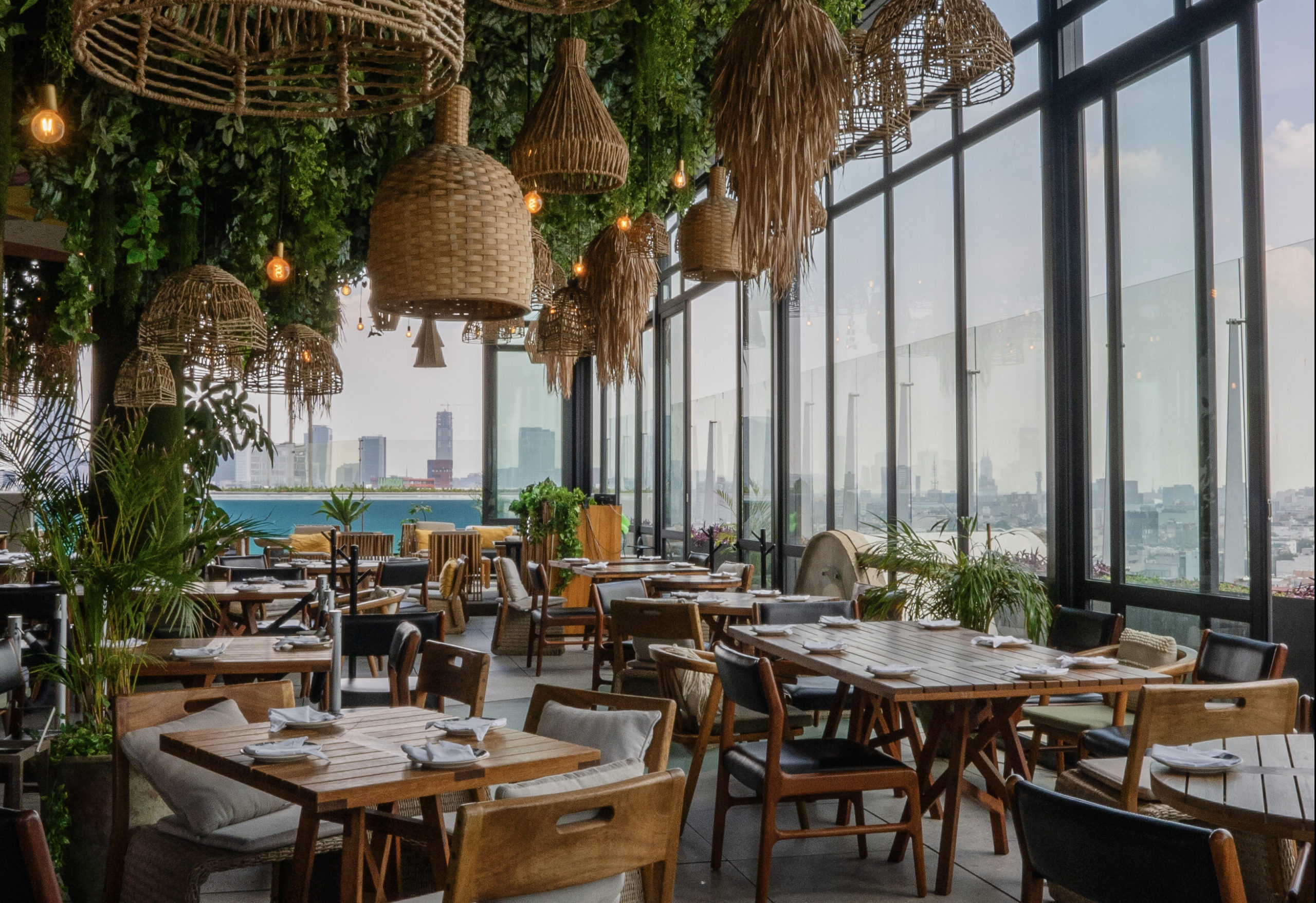 Cabuya Rooftop: una sucursal de Tulum en las alturas de la Condesa